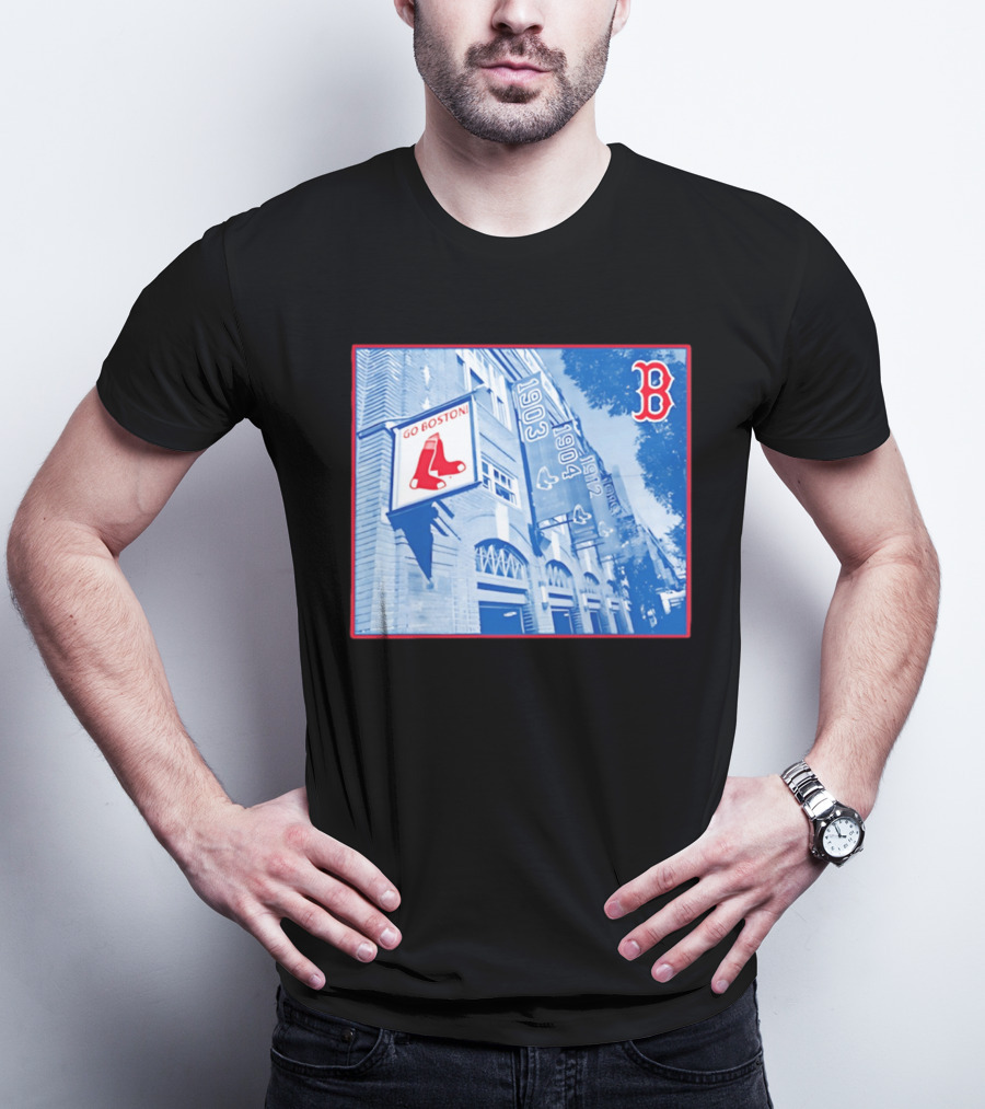 Go Boston Red Sox Banners Fenway Park 1903 1912 T-Shirt
