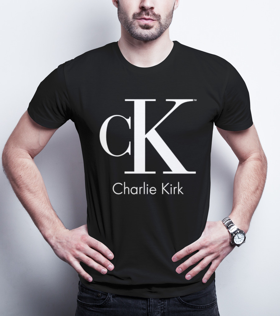 Charlie Kirk CK Classic Monogram T-Shirt