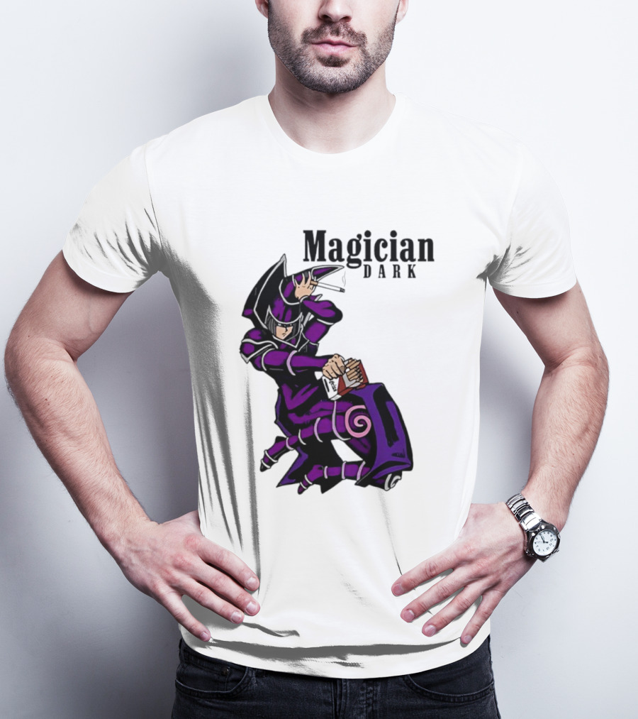 Magician Dark Yu Gi Oh Smoking T-Shirt