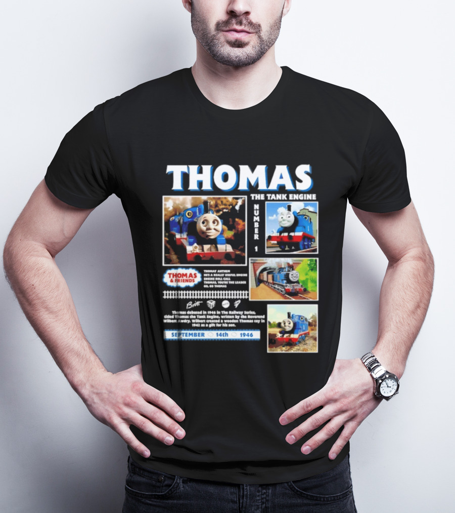 Thomas The Tank Engine Friends Number 1 September 14th 1946 T-Shirt