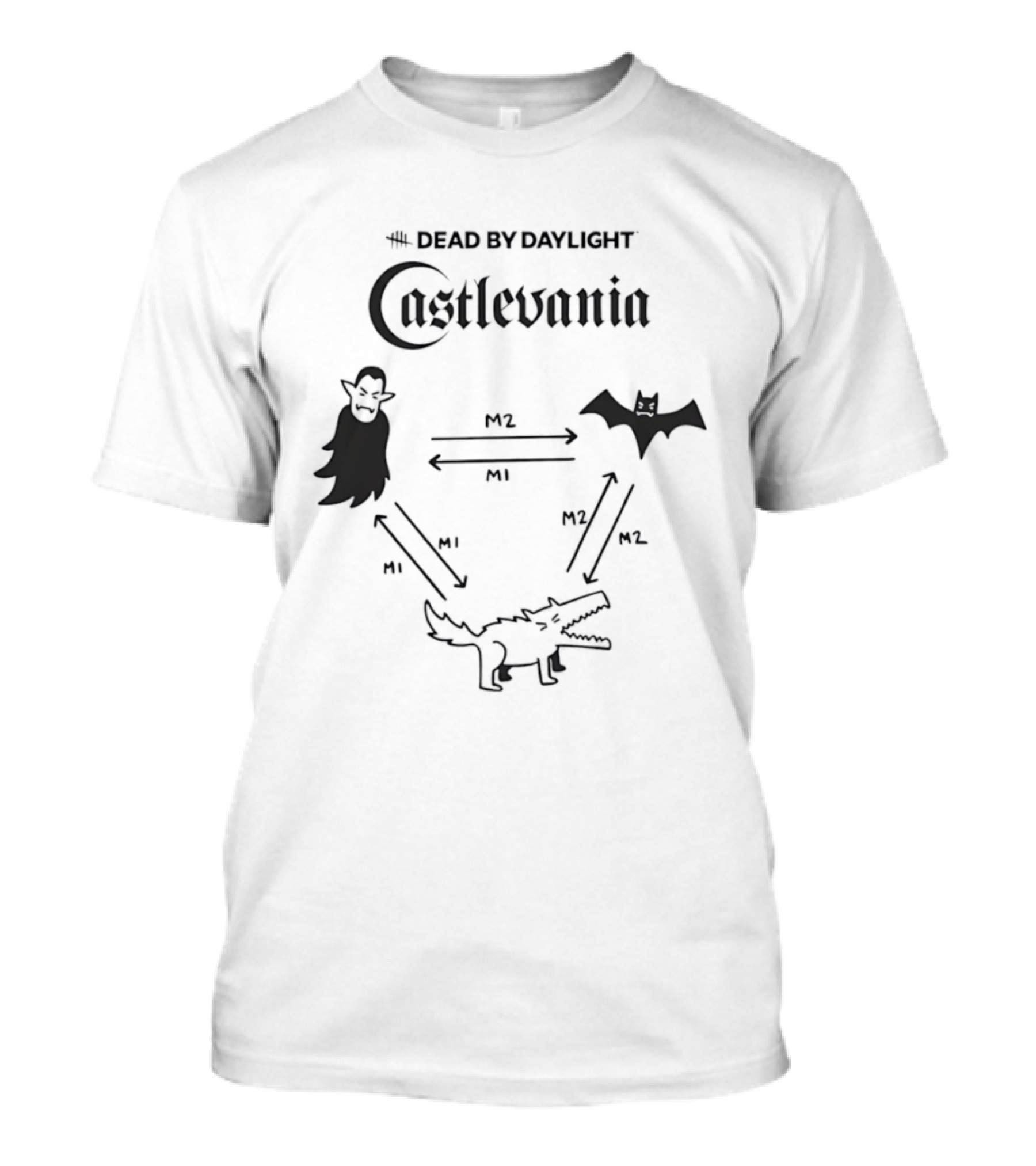 Dead By Daylight Castlevania Alucard Symphony Of The Night T-Shirt