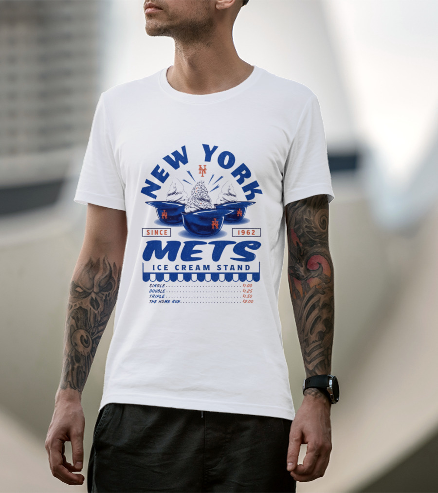 New York Mets Ice Cream Stand Since 1962 T-Shirt