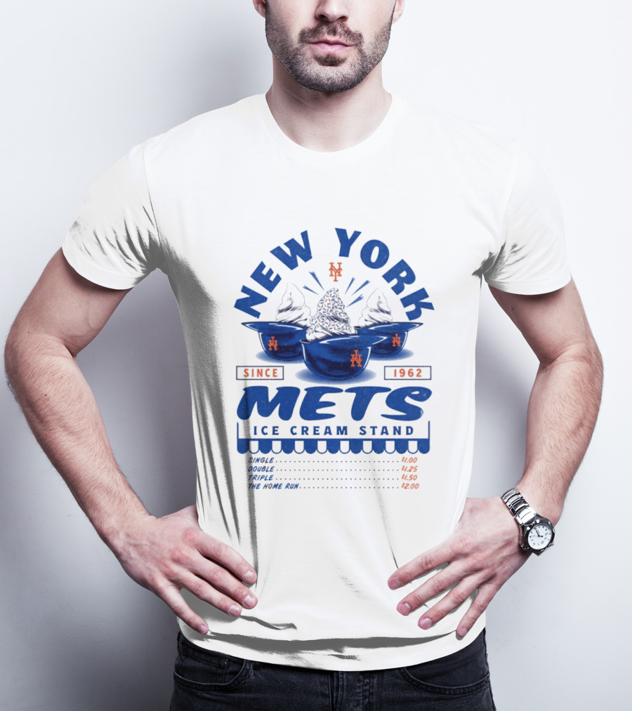 New York Mets Ice Cream Stand Since 1962 T-Shirt