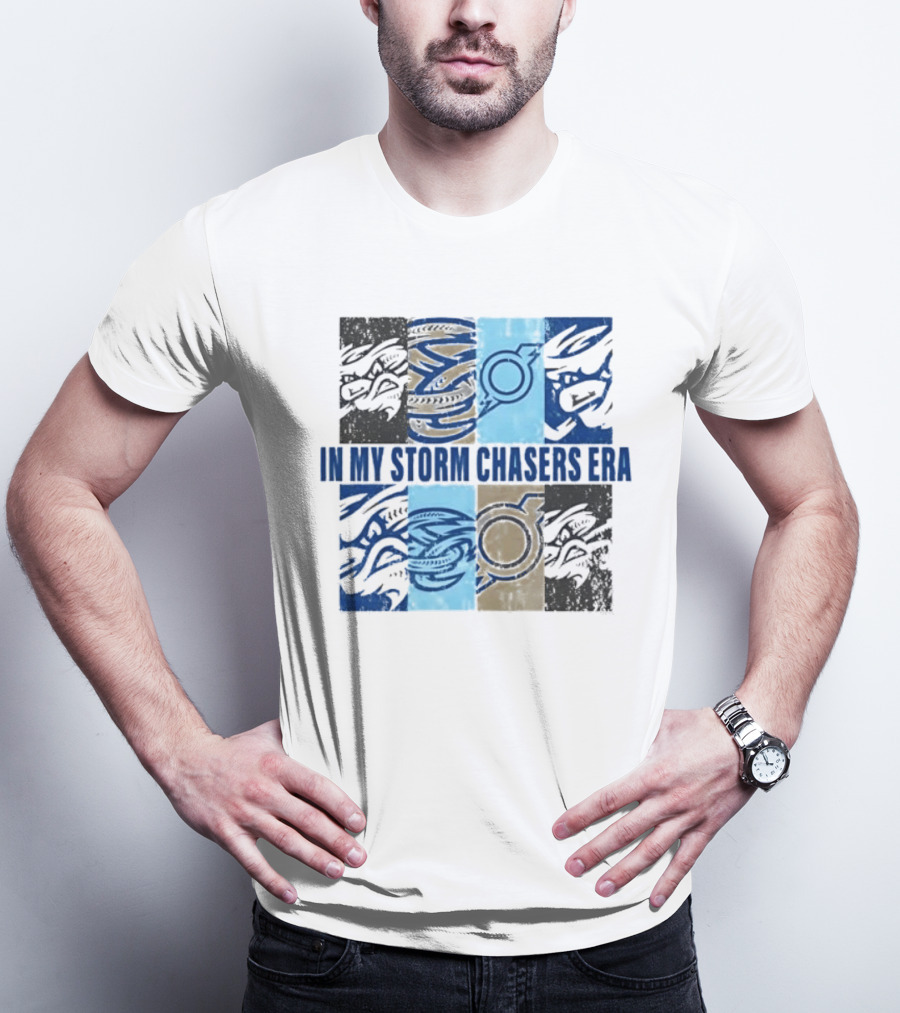 Omaha Storm Chasers In My Storm Chasers Era With Tornado T-Shirt