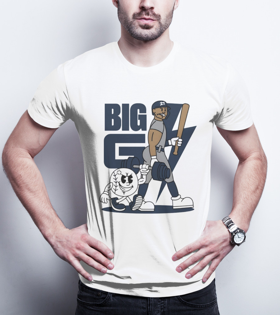 Giancarlo Stanton Big G Cartoon New York Yankees Baseball Star T-Shirt