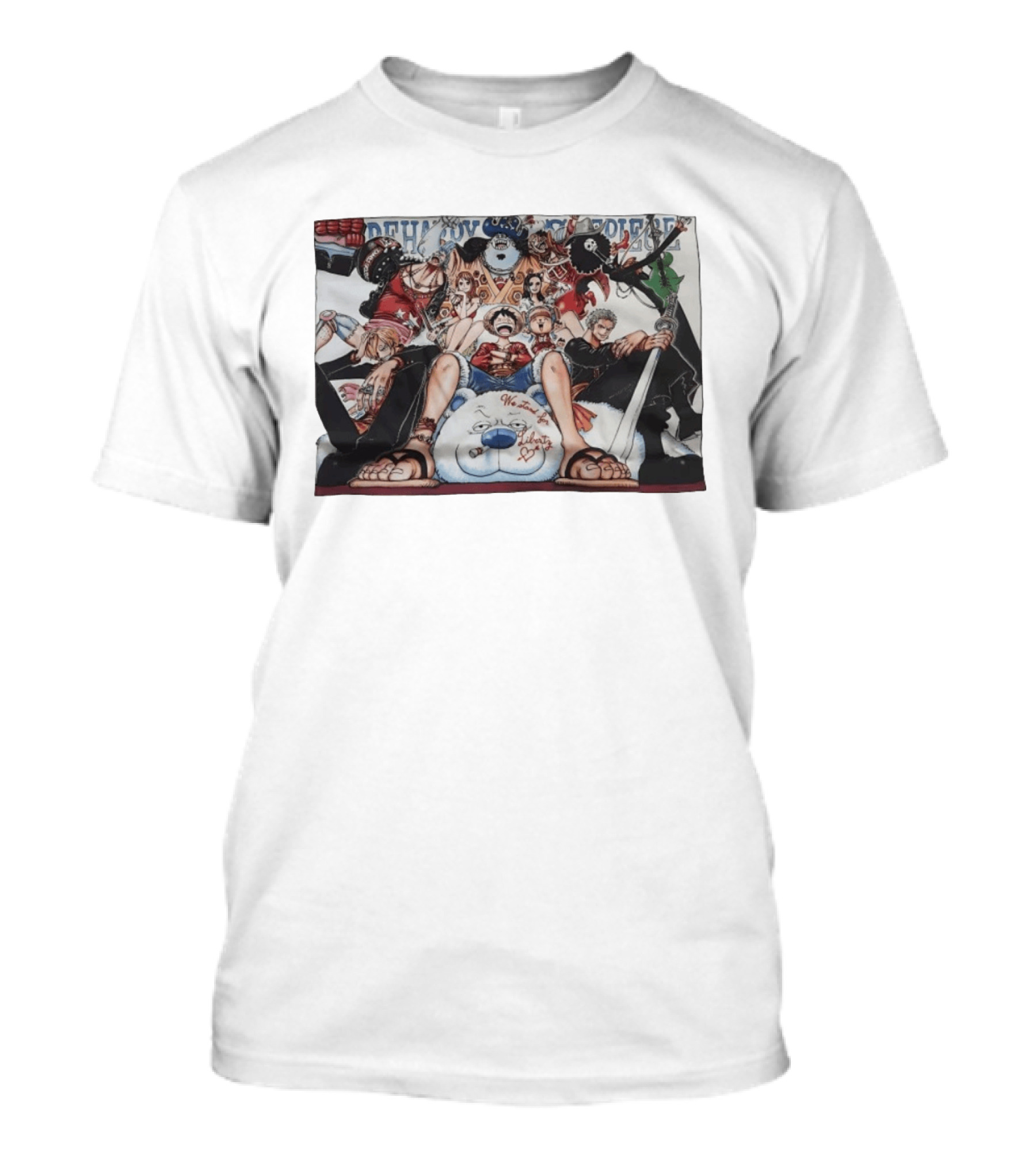 One Piece Straw Hat Crew Declaration Chapter 1060 Adventure T-Shirt