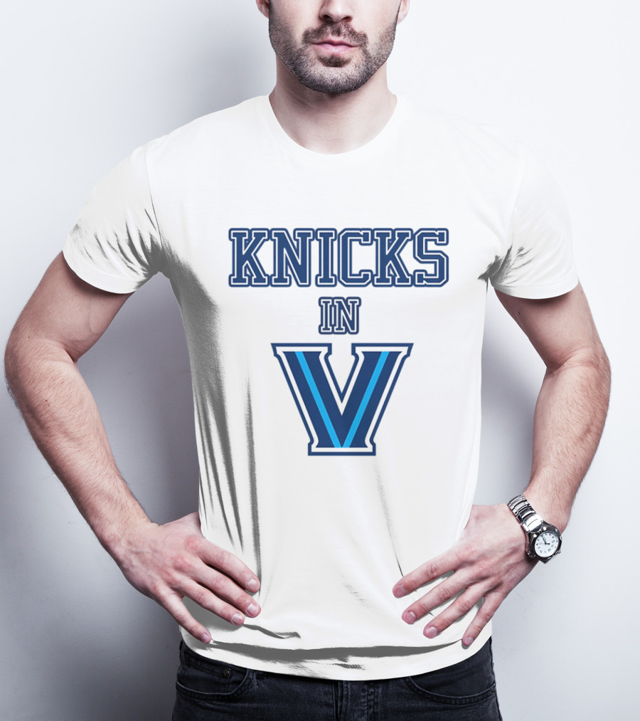 Knicks In Villanova Inspired Crossover Fan T-Shirt