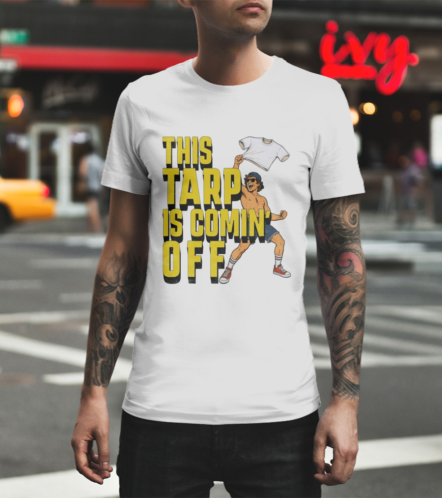This Tarp Is Comin Off Spud Grown Ups Adam Sandler Kevin James Chris Rock T-Shirt