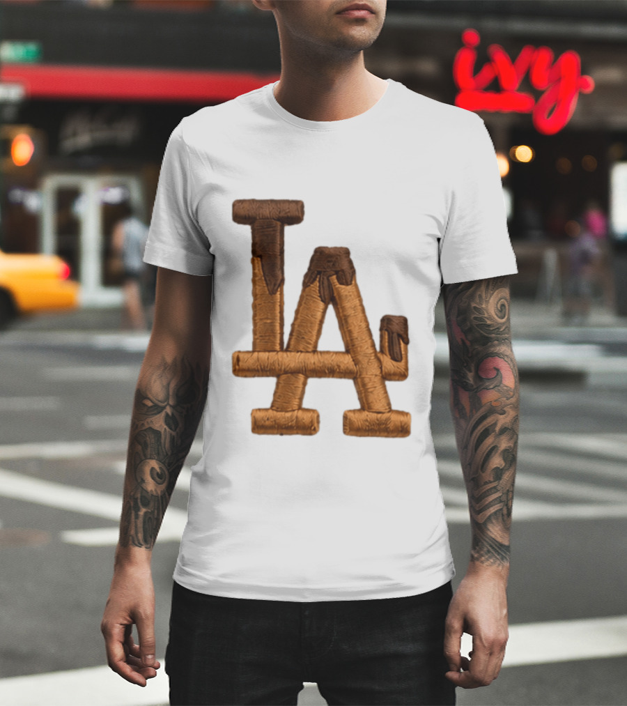 2026 Los Angeles Dodgers Ice Cream Sprinkles LA Baseball Hat T-Shirt