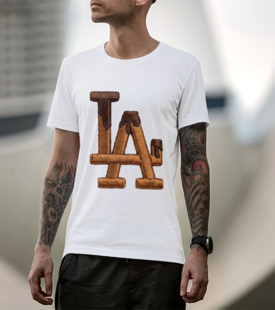 2026 Los Angeles Dodgers Ice Cream Sprinkles LA Baseball Hat T-Shirt