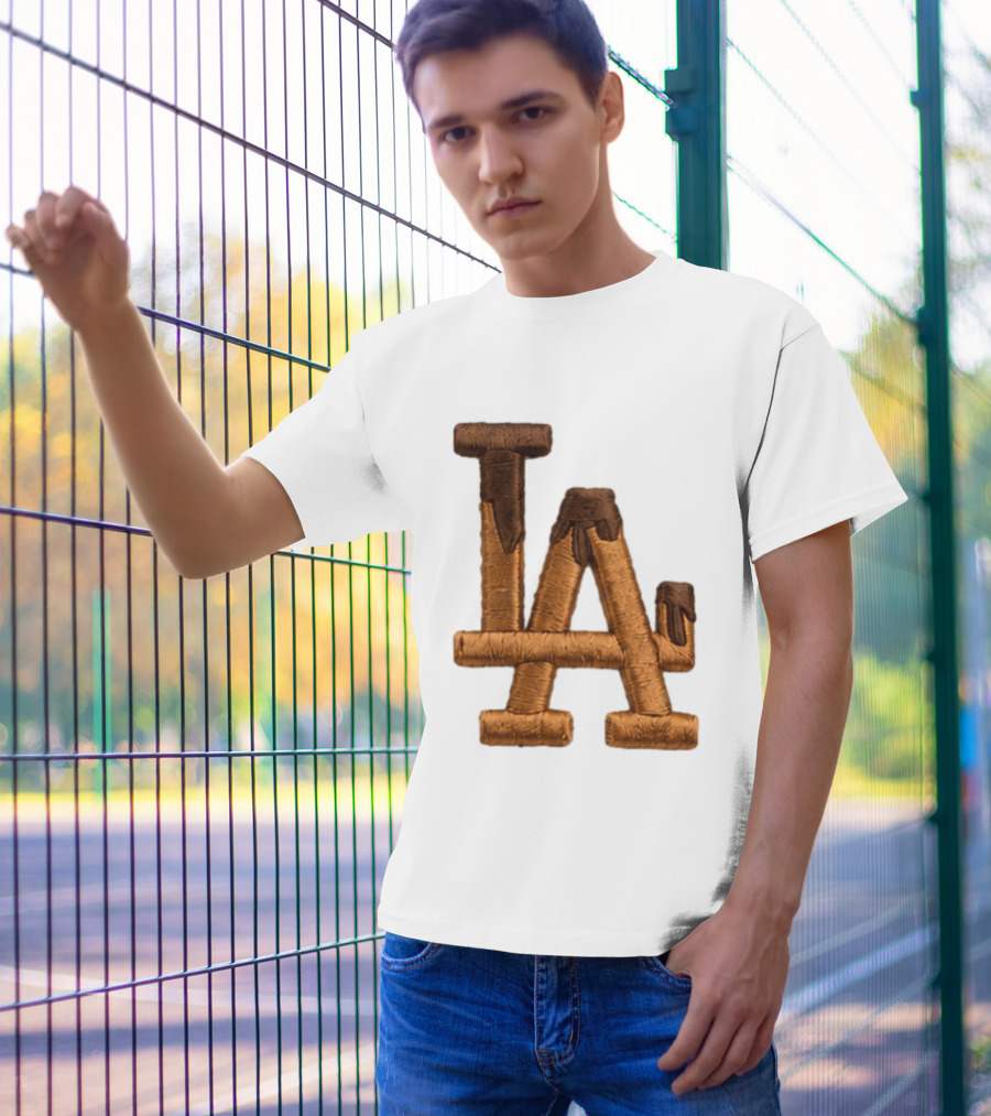 2026 Los Angeles Dodgers Ice Cream Sprinkles LA Baseball Hat T-Shirt