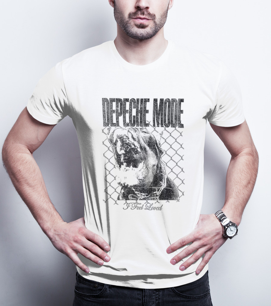 Depeche Mode I Feel Loved Grid T-Shirt