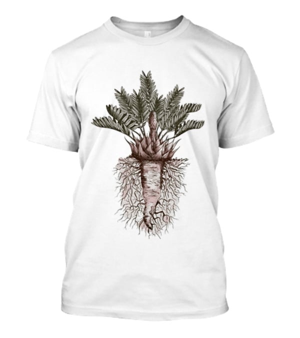 Fern Botanical Detailed Illustration Foliage T-Shirt
