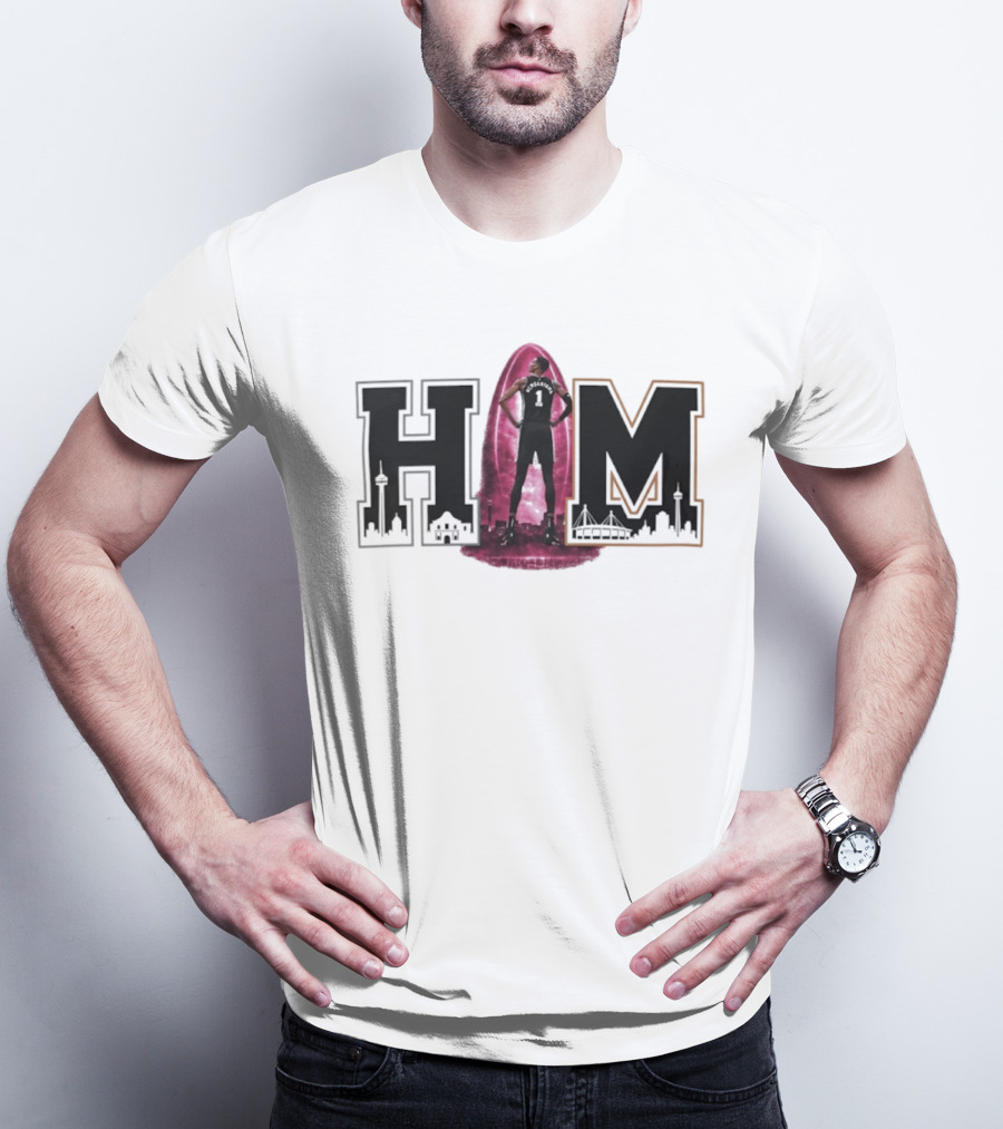 HIM Victor Wembanyama San Antonio Basketball Alien Portal T-Shirt