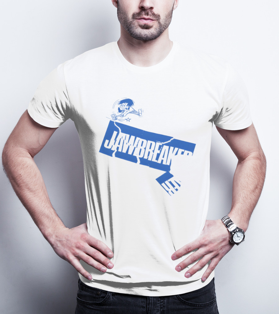 Jawbreaker Punk Rock 1996 Vintage Wrestling Iconic Blue T-Shirt