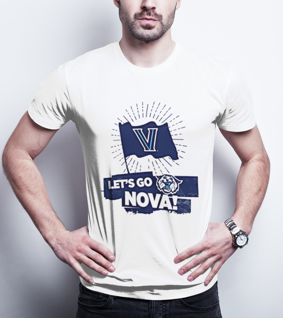 Villanova Wildcats Let’s Go Nova T-Shirt