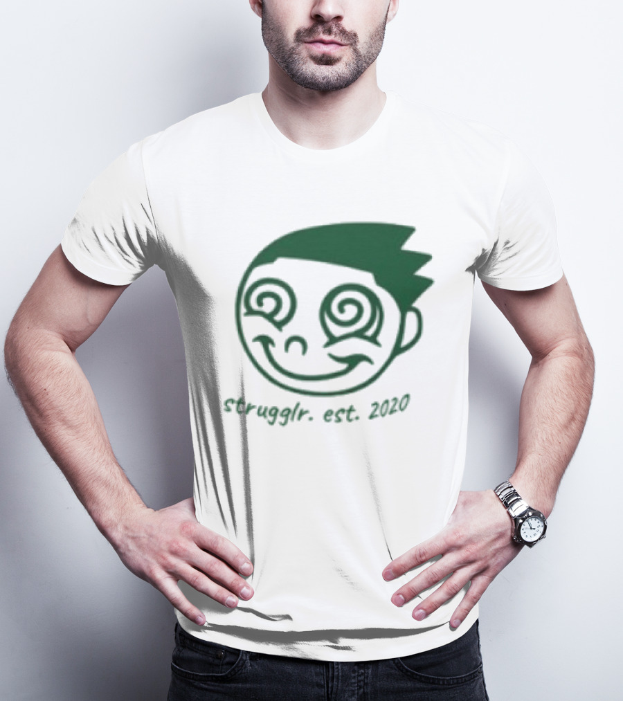 Struggling Together Est 2023 Spiral Eyes Face T-Shirt