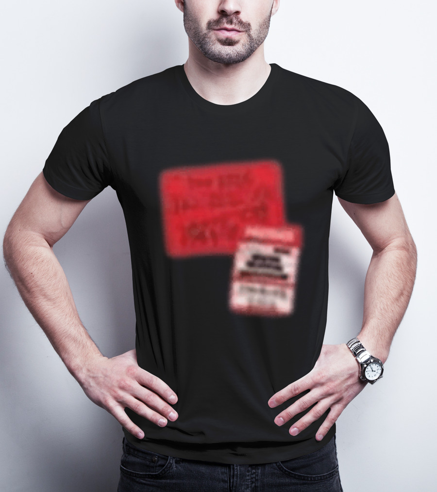 Revealed Clothing Hardwell Sticker Tour 2026 Red Visions T-Shirt