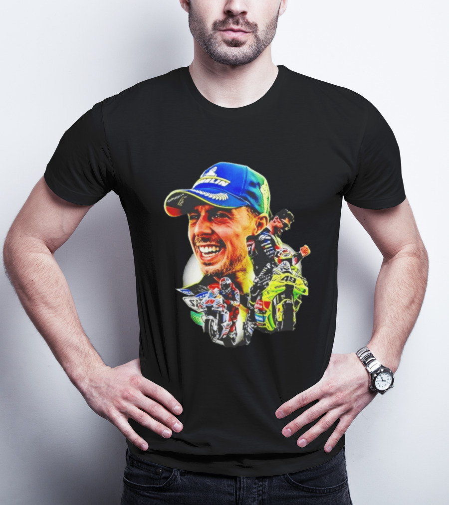Valentino Rossi The Doctor MotoGP Racing Legend T-Shirt