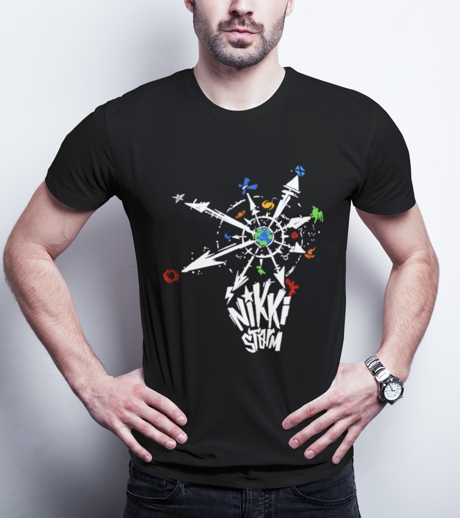 Nikki Storm Best In The Galaxy Star Map T-Shirt