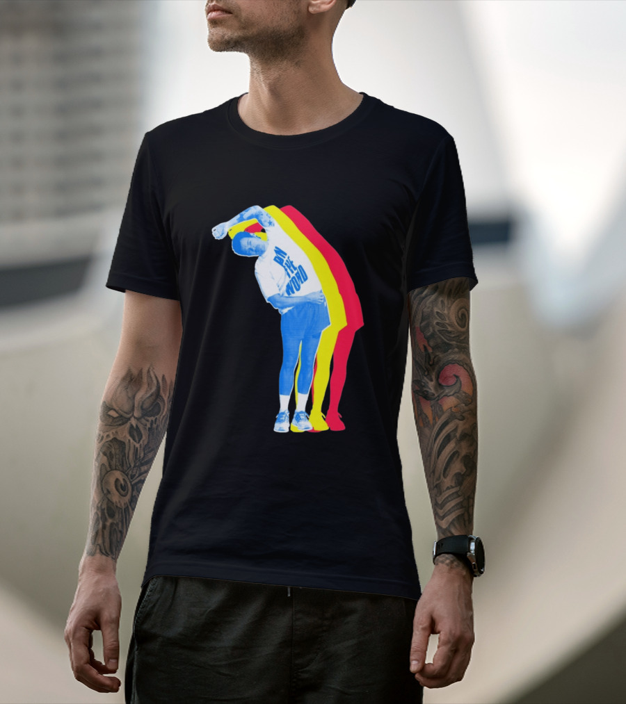 BNLDFWD Stretch Harry Retro Colorful Fitness Vibes T-Shirt