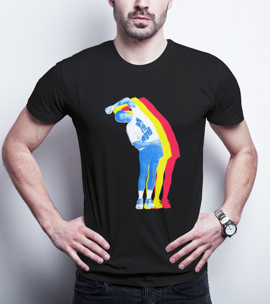 BNLDFWD Stretch Harry Retro Colorful Fitness Vibes T-Shirt