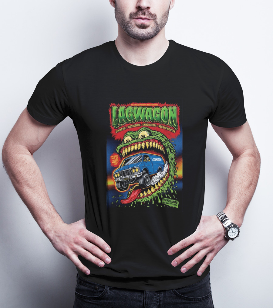 Bill Graham Presents Lagwagon San Francisco The Fillmore May 2026 Van T-Shirt