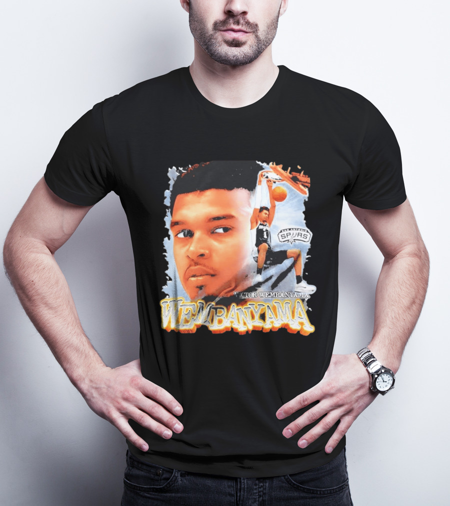 Victor Wembanyama San Antonio Spurs Basketball 2026 T-Shirt