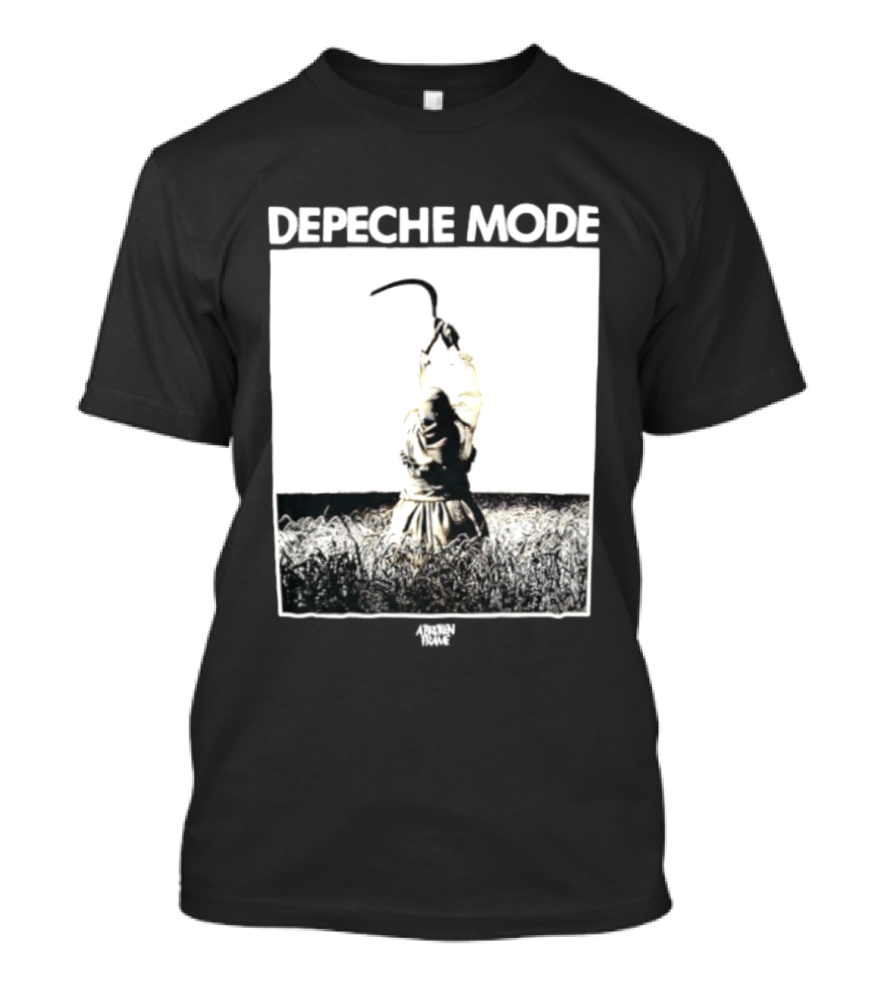Depeche Mode A Broken Frame Album Wheat Field Scythe Image T-Shirt