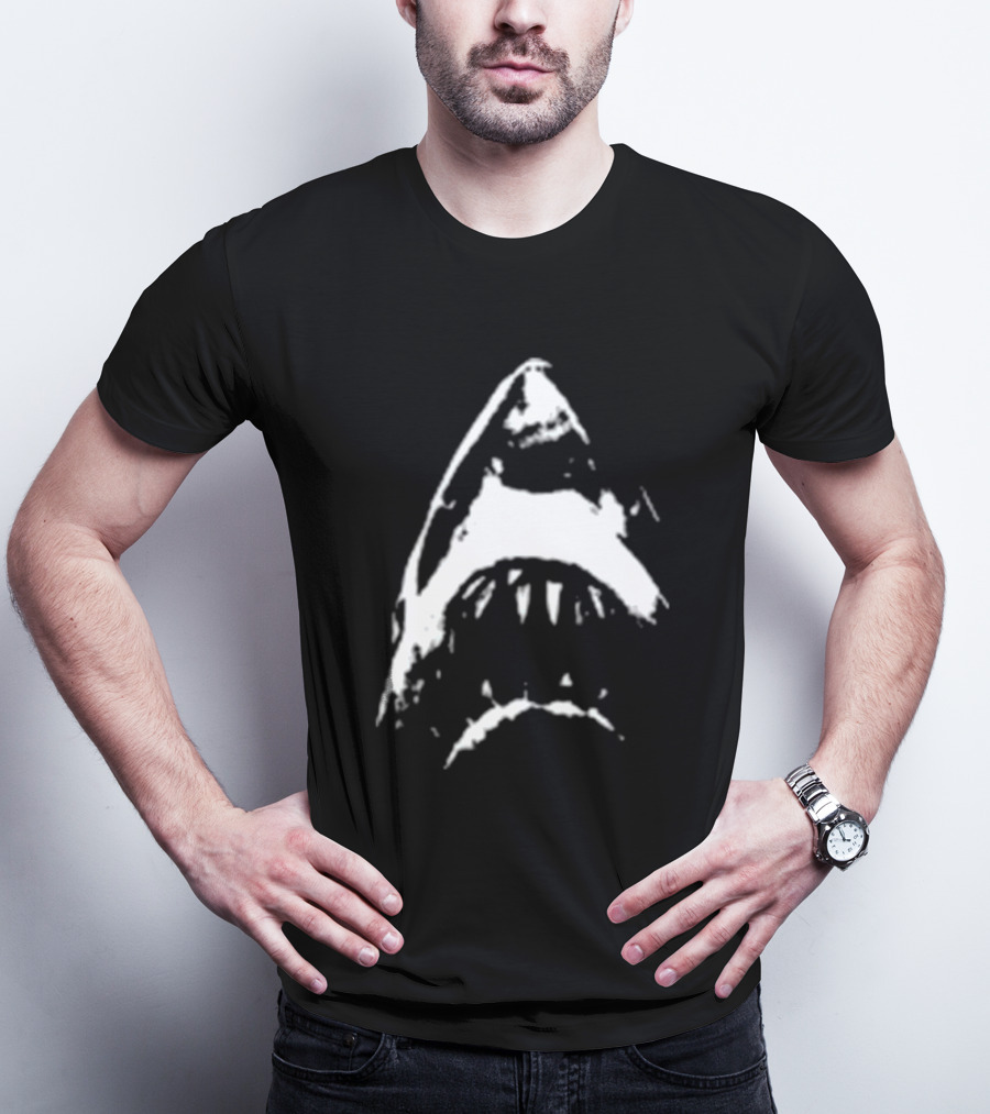 Out Of Time Studio Jaws Terror Promo Shark Teeth T-Shirt
