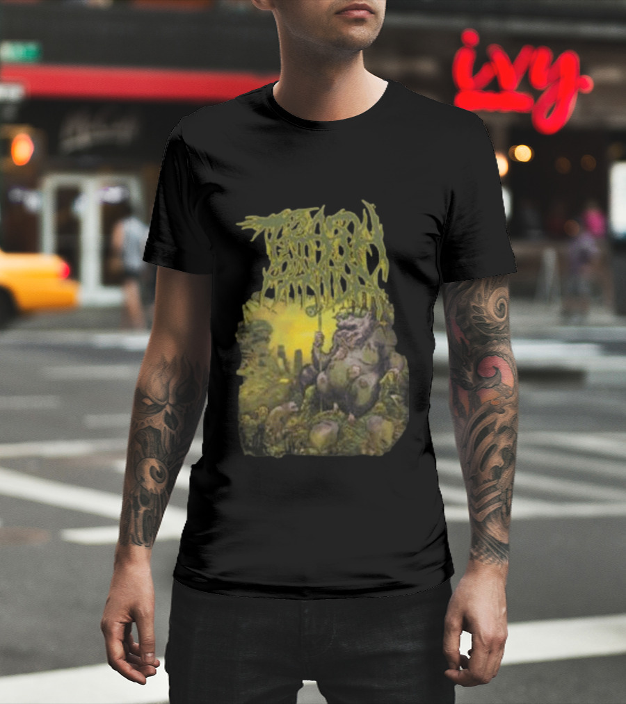 Reality Fade Trash Panda Putrid God Fantasy Art Pawns T-Shirt
