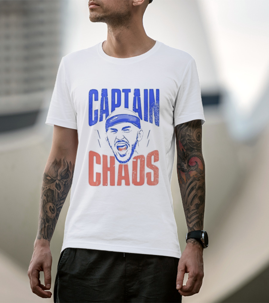 Alex Caruso Captain Chaos OKC Thunder NBA Basketball T-Shirt