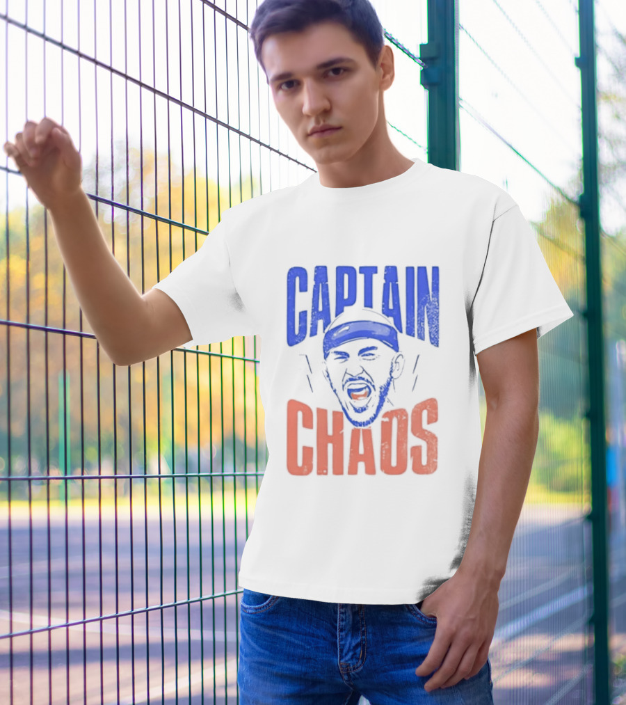Alex Caruso Captain Chaos OKC Thunder NBA Basketball T-Shirt