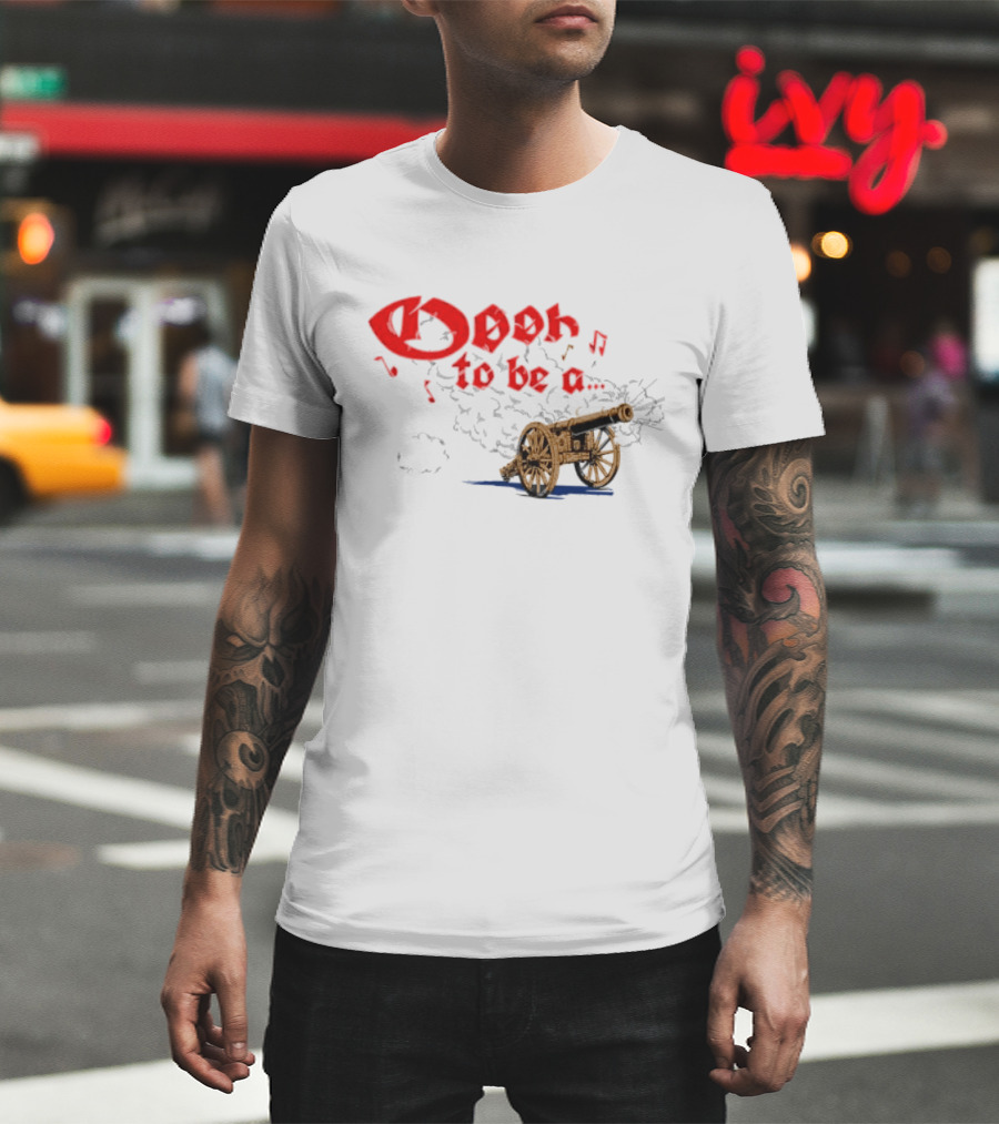 Arsenal Football Club Premier League Ooh To Be A Cannon Arsenal Fan Celebration T-Shirt