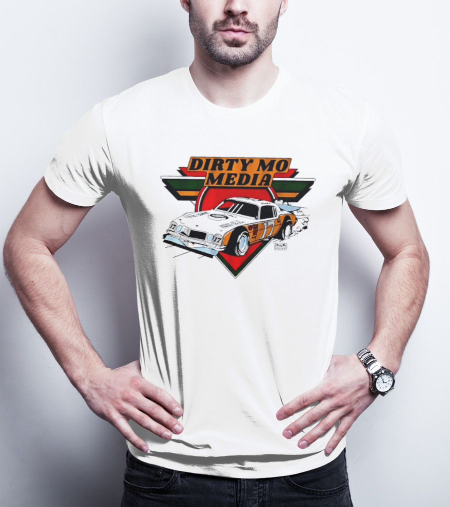 Dirty Mo Media NASCAR Stock Car Dale Earnhardt Jr. Original 17 350 CI T-Shirt