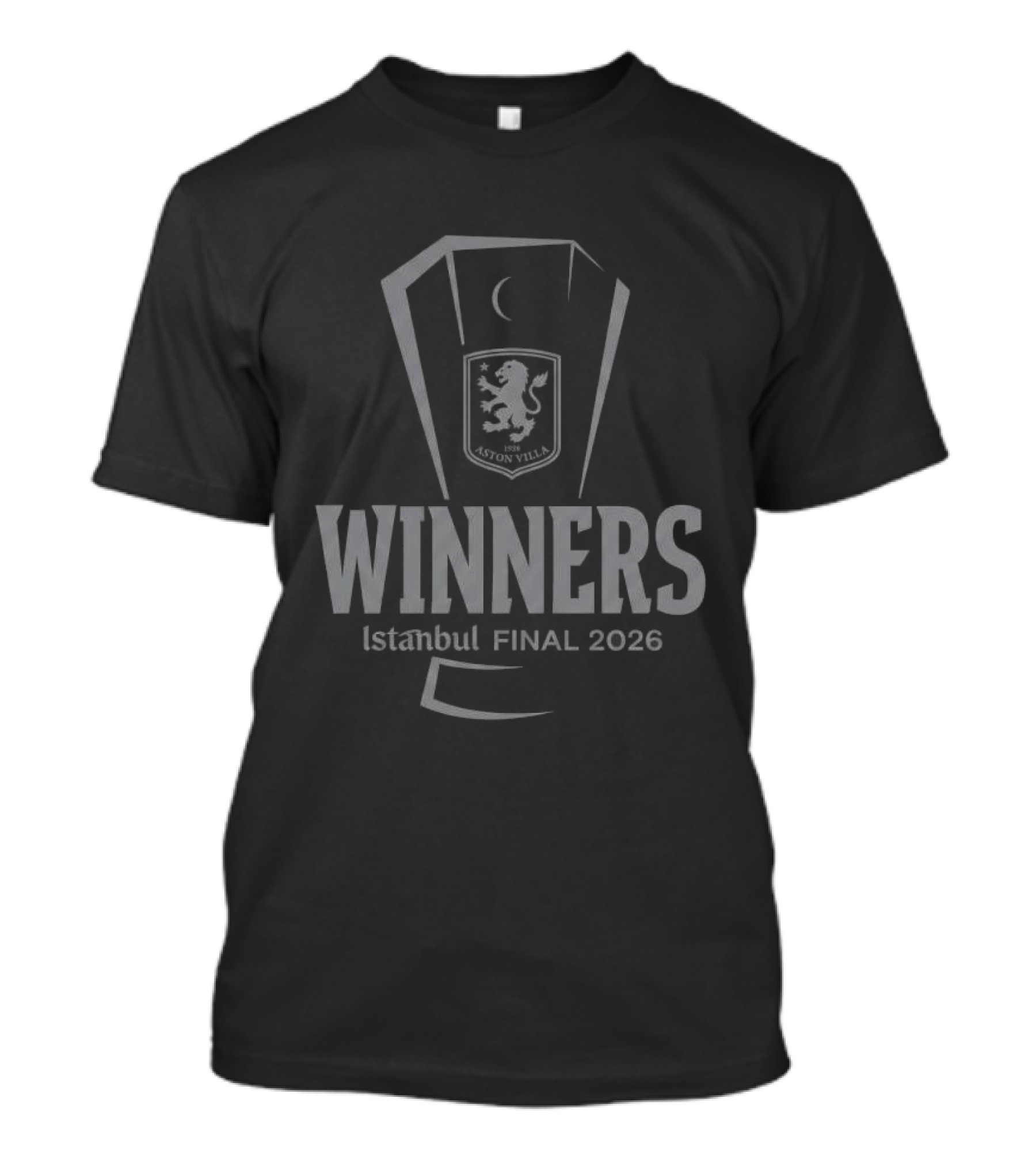 Aston Villa UEFA Europa League Winners Istanbul Final 2026 T-Shirt