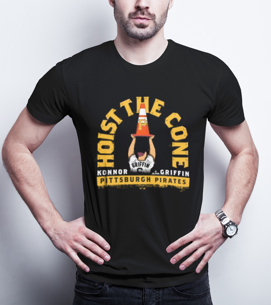 Pittsburgh Pirates Konnor Griffin Hoist The Cone MLB Baseball T-Shirt
