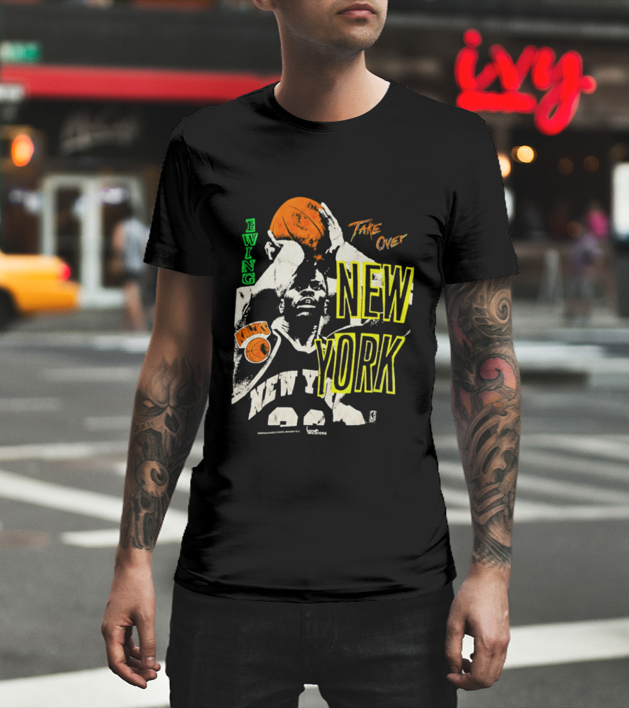 Ewing Knicks Take Over New York Game 1 T-Shirt