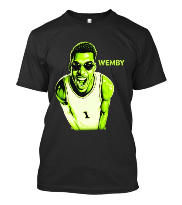 Victor Wembanyama Wemby San Antonio Spurs Alien Basketball Player 1 T-Shirt