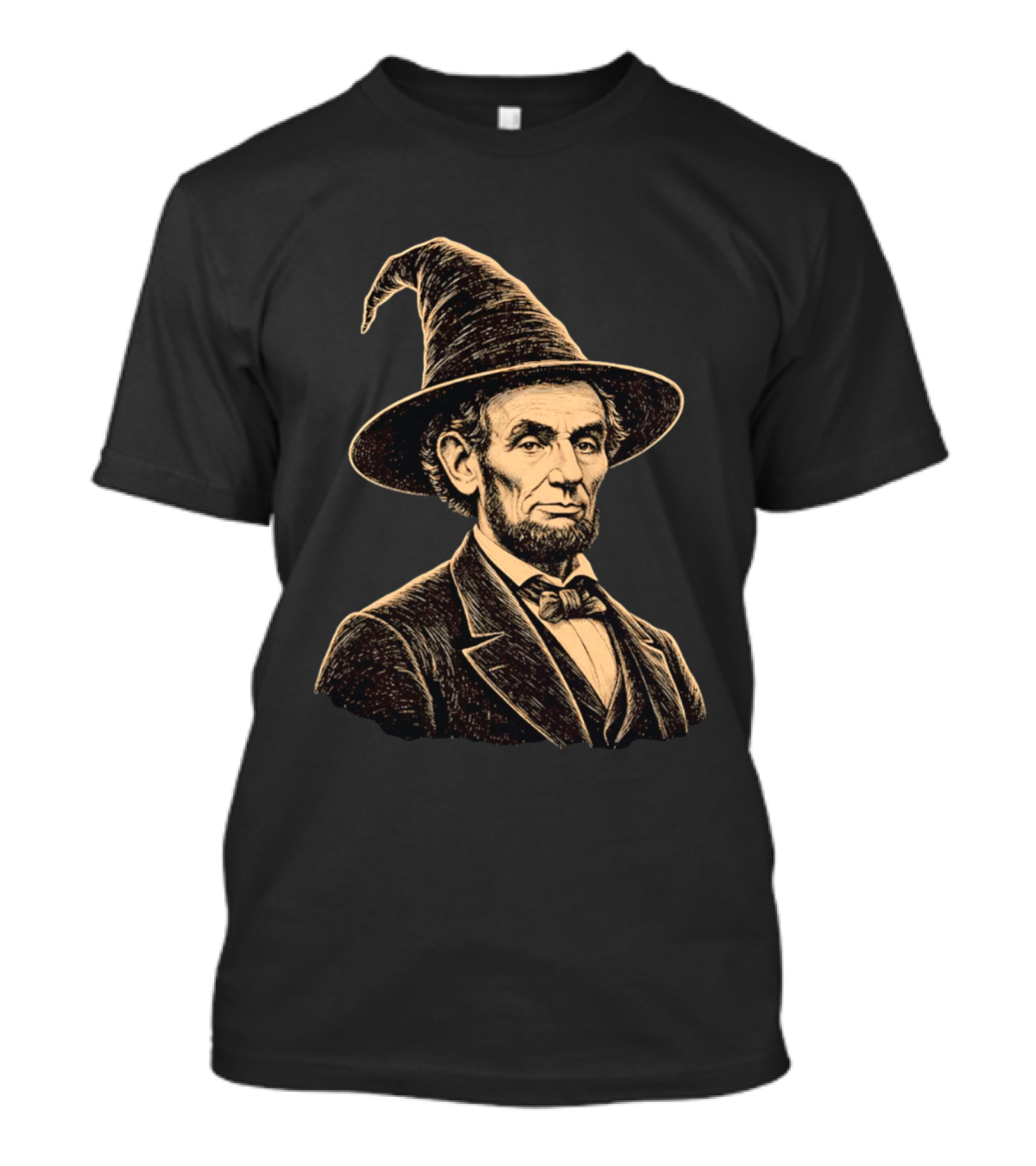 Abraham Lincoln Wizard Hat T-Shirt
