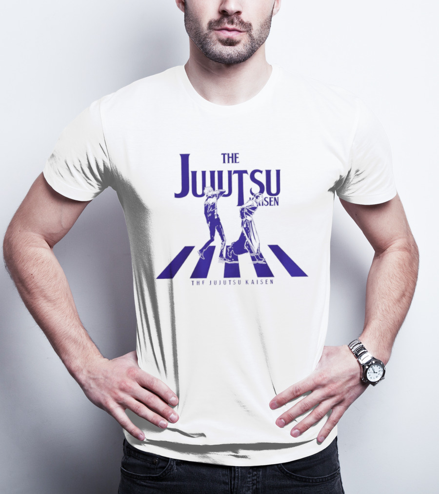 The Jujutsu Kaisen Frienda Satoru Gojo Suguru Abbey Road 2026 T-Shirt