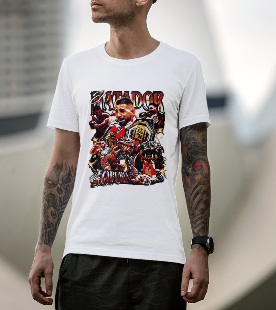 El Matador Ilia Topuria UFC Champion Fighter T-Shirt