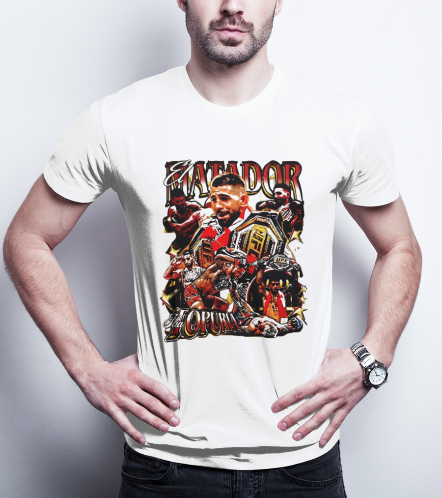 El Matador Ilia Topuria UFC Champion Fighter T-Shirt
