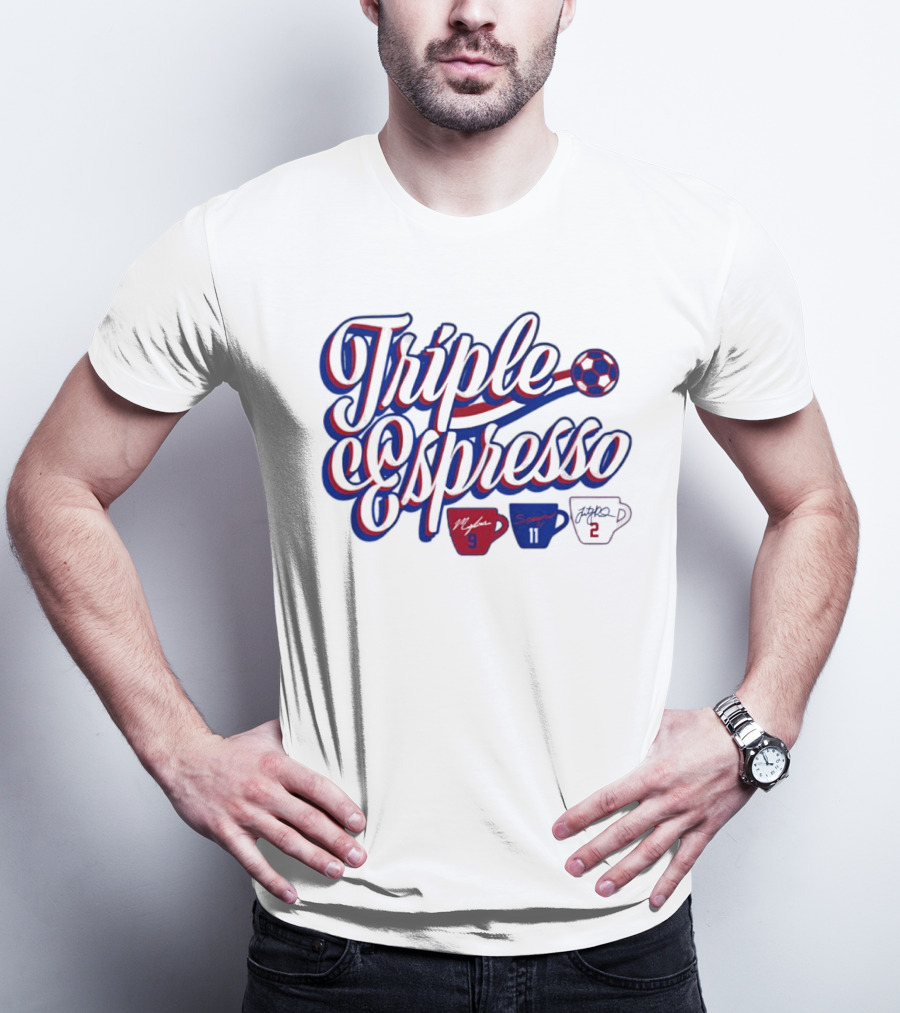 Triple Espresso Midge Purce Sonya Berman Fitzpatrick Women's Soccer T-Shirt