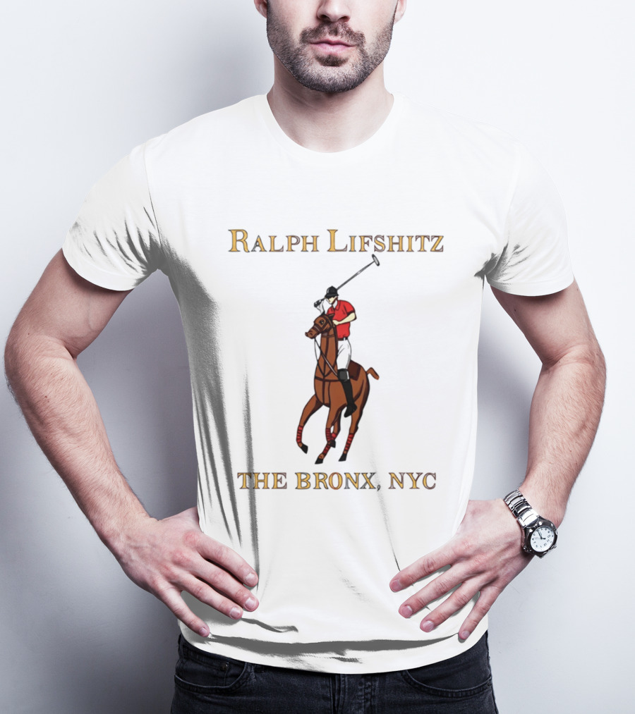 Ralph Lifshitz Big Pony The Bronx NYC Polo Rider T-Shirt
