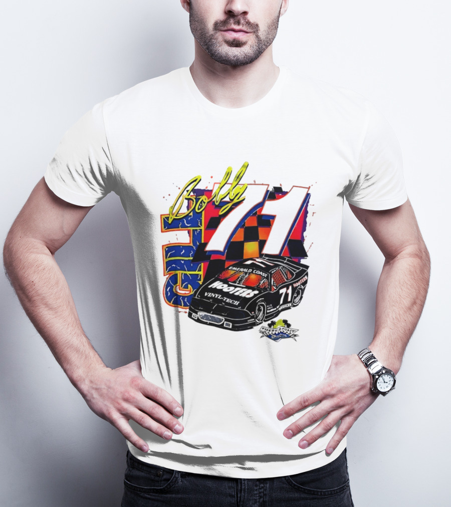 Bobby Allison 71 Hooters NASCAR Sarasota Florida 1959 Racing Car T-Shirt