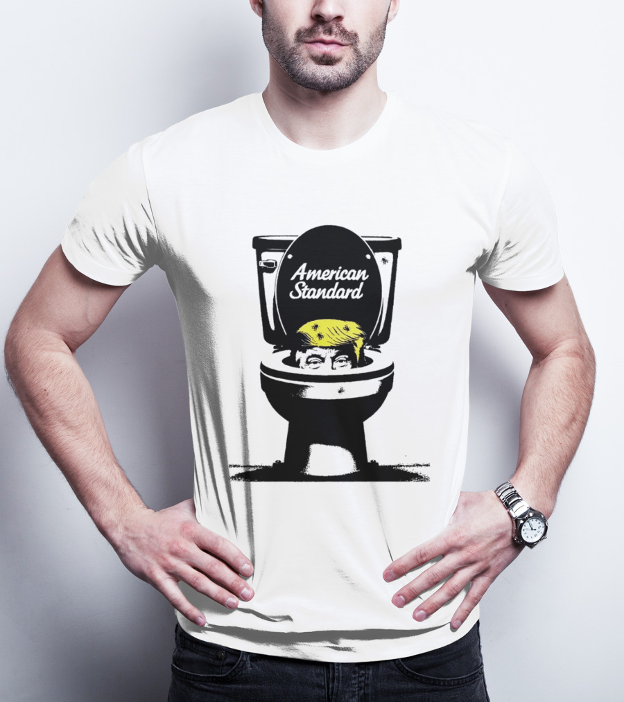 American Standard Donald Trump Toilet Humor T-Shirt