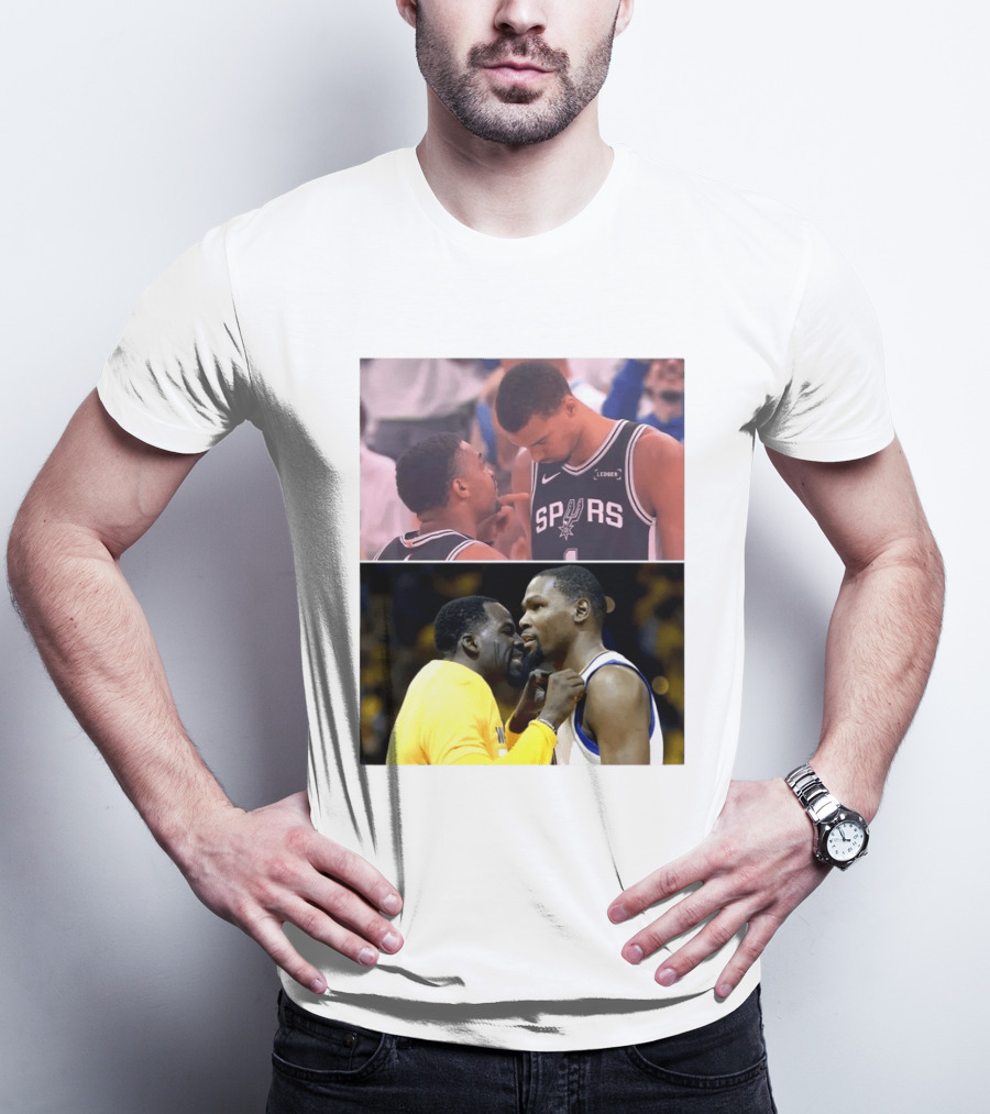 Wemby Keldon Johnson Spurs Draymond Meme Recreation T-Shirt