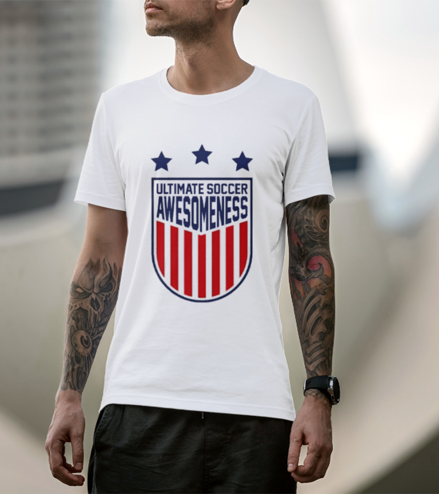 Ultimate Soccer Awesomeness Stars Stripes T-Shirt