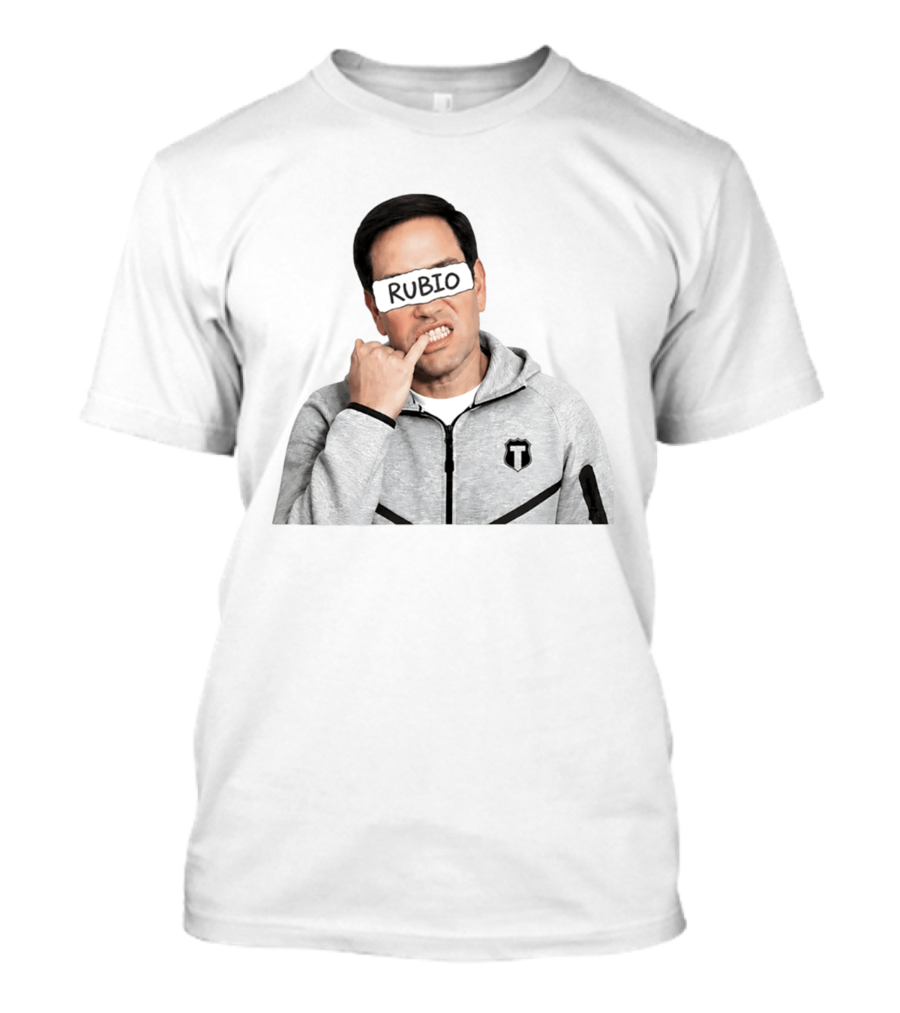 Rubio Parody Finger Gesture T-Shirt